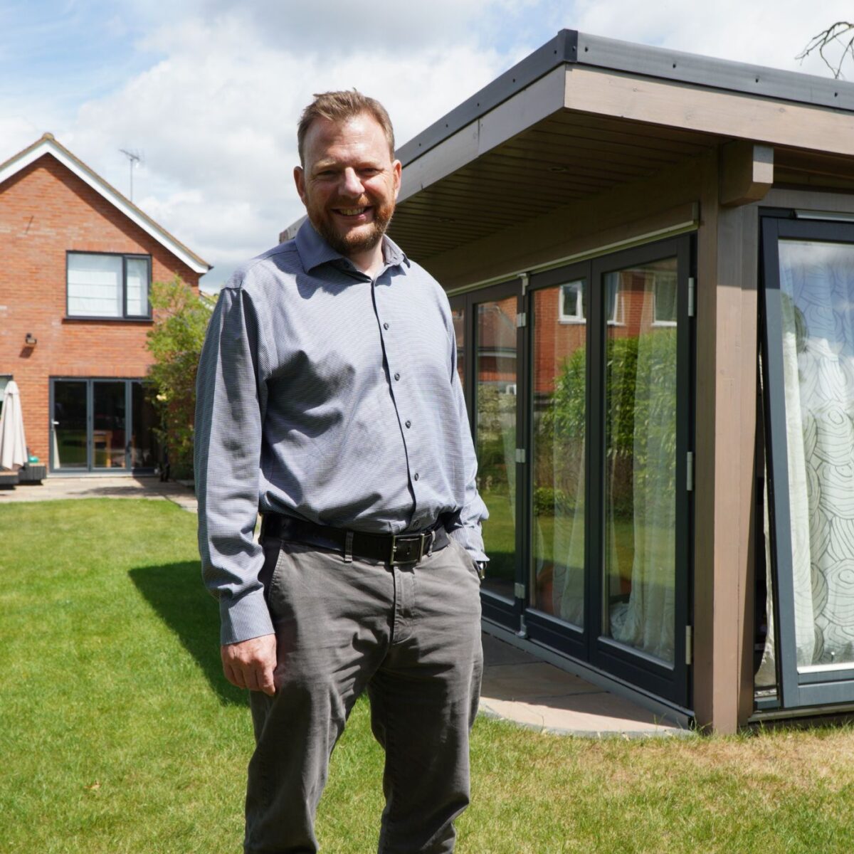 A Sanctuary for Focus: Piers' Nine-Year Norwegian Log Garden Room Story ...