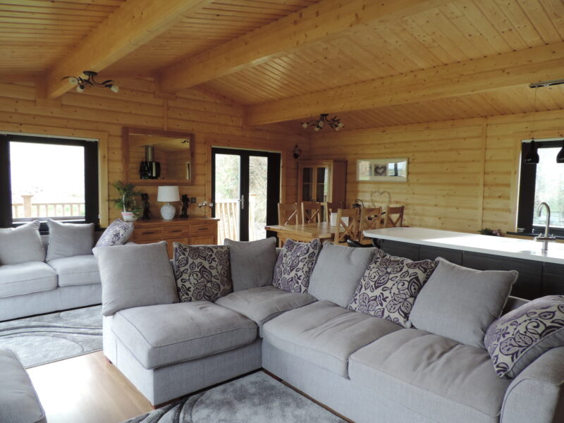 Pennine 3 Bedroom Log Home / Annexe | Norwegian Log