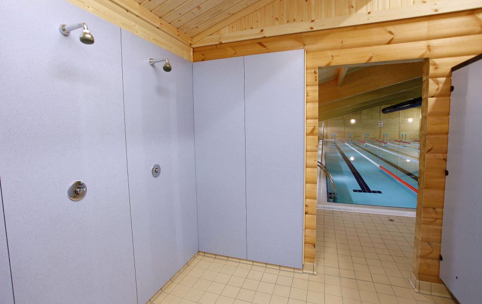 School Swimming Pool Buildings | Norwegian Log